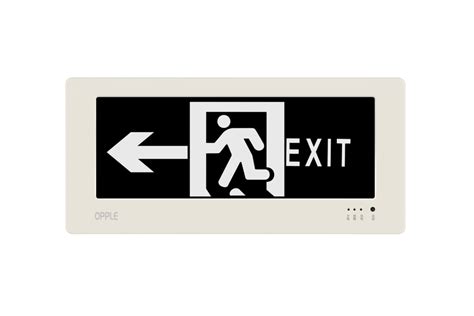 LED Emergency Exit Luminaire Opple Lighting MEA