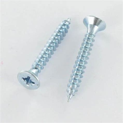 Iron Zinc Chipboard Screw Csk M5 X 50 At ₹ 175box Chipboard Screw In