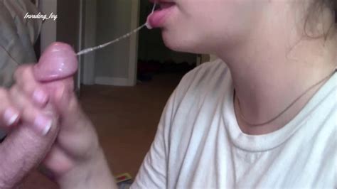 Milf Gives Sloppy Head And Swallows Load With A Smile Full Version