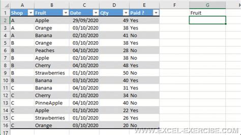 How To Sort Your Related Data In Excel With Tables Riset