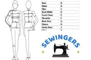 How To Take Body Measurements For Sewing Patterns Sewingers