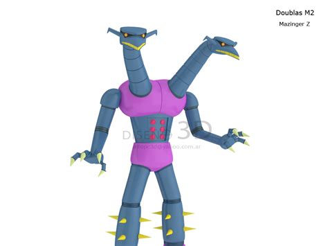 Stl File Doublas M2 Mazinger Z・3d Printing Model To Download・cults