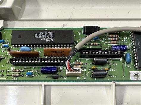 Ibm Model M 13 92g7461 Internal Keyboard Trackpoint Controller Ps 2 Cable Keyboard Mouse