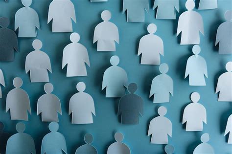 Colorful Paper Cutout Figures Representing Diversity And Inclusivity Social Unity And Equality