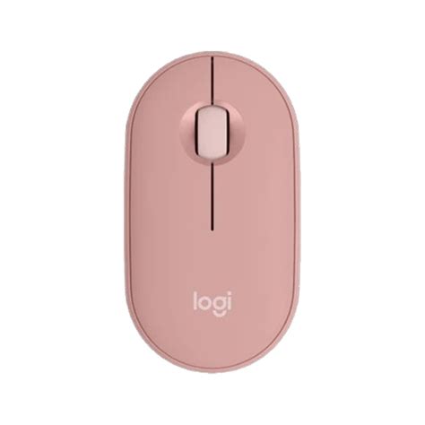 เมาส์ไร้สาย Logitech Bluetooth Mouse M350s Rose