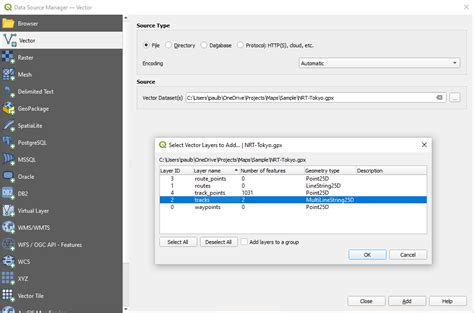 Visualizing Gps Data With Qgis Paul Bogard