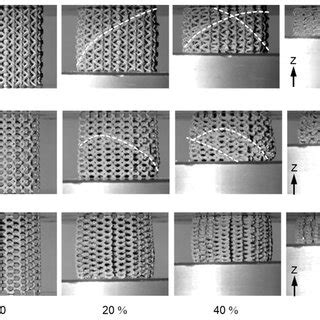 Photography Images Showing Appearance Of Lattice Structures And Download Scientific Diagram