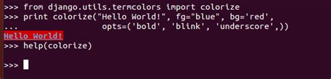 如何在Python的终端中打印彩色文本 Python 实用宝典