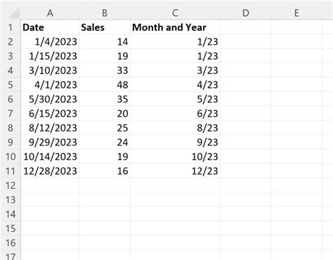 Vba How To Get Month And Year From Date