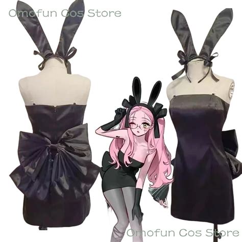 Alien Stage Mizi Strapless Wrap Dress Wig Cosplay Aniplus Cafe Outfit