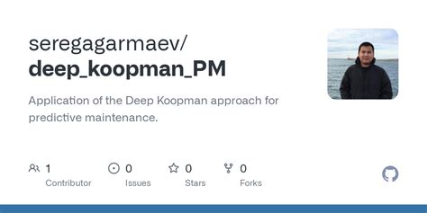 github seregagarmaev deep koopman pm application of the deep koopman approach for predictive