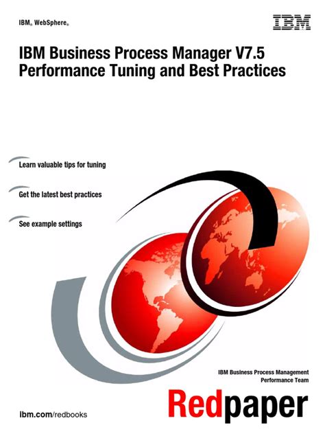 ibm business process manager v7 5 performance tuning and best practices pdf business