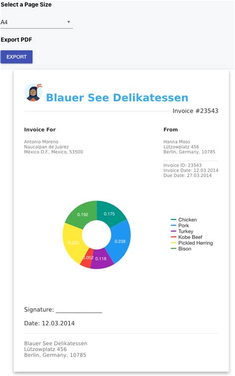 Generating Pdf From Html In React Demo Exporting Invoices By Carl Bergenhem Mar 2022 Medium