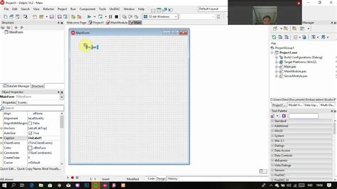 Cara Akses Database Delphi Menggunakan Unidac Youtube