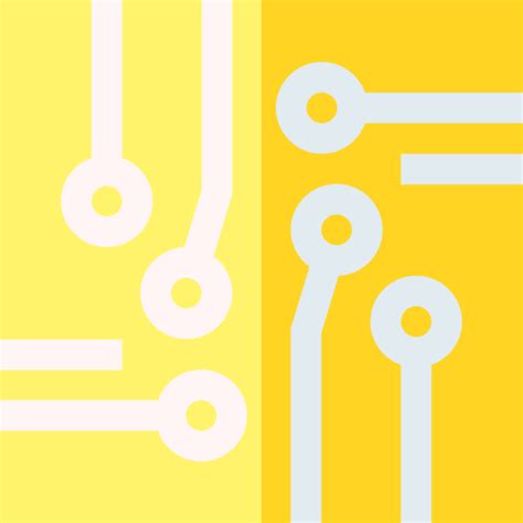 Microchip Basic Straight Flat Icon