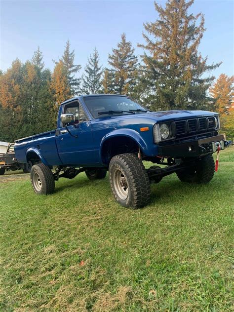 Toyota Pickup 1981 Frame Off Restoration 3 Inch Lift Kit Custom