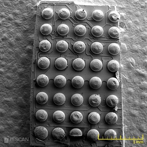ball grid array tescan wide range of possibilities for inspection