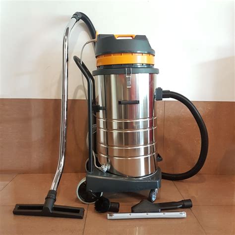 Freets Europower Vac8003 Wet And Dry 3 Motor Industrial Vacuum 80l