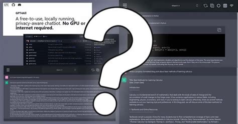 how to run gpt4all locally for free local gpt like llm models quick