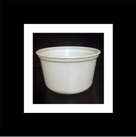 White Plain Polypropylene Food Containers Packaging Type Box Capacity 750 Ml At ₹ 3 5 Piece