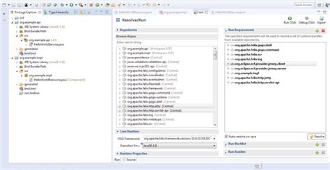 Osgi Rest Api Service Using Ecf And Bndtools Is Not Accessible Stack