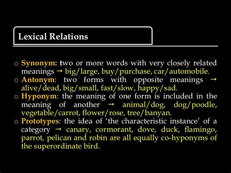 intro to linguistics 12 semantics