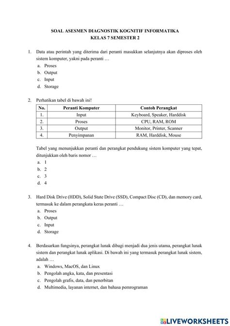 Soal Informatika Kelas Selection Brunofuga Adv Br