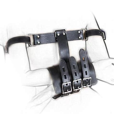 Hebinon Women Restraint Belt Strap Bondage Harness Sexy Pu