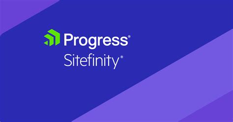 Content Driven Digital Experiences Progress Sitefinity