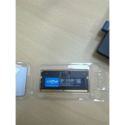 [二手] Micron 美光 8gb Ddr5 4800 Ram記憶體 蝦皮購物