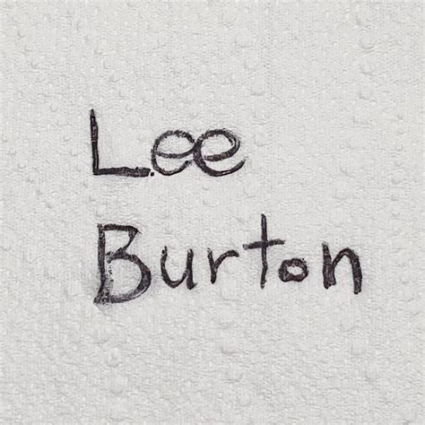 Lee Burton Youtube