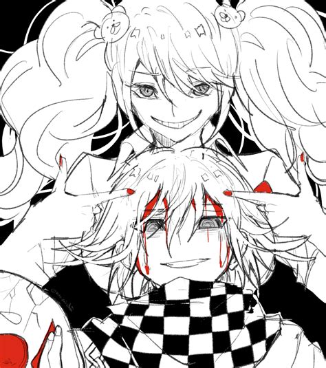 Enoshima Junko Oma Kokichi Danganronpa Trigger Happy Havoc