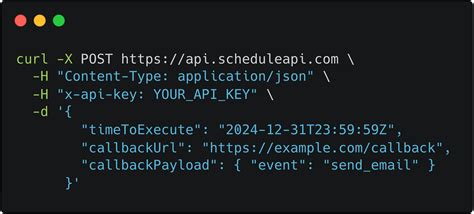 Job Scheduling API For Developers Simple Affordable