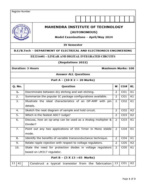 Model Qp Pdf Operational Amplifier Integrated Circuit