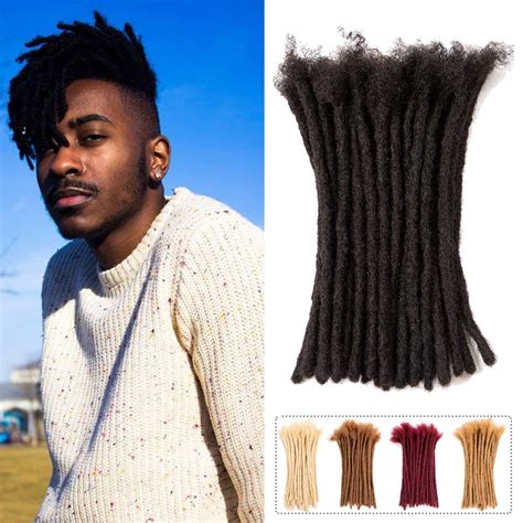Teresa 08cm Width 6 Inch 100 Human Hair Dreadlock