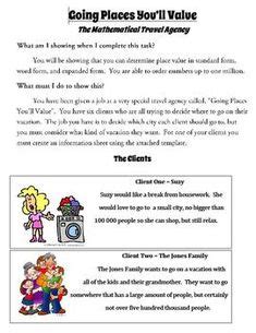 This Is A Performance Task To Be Used Towards The End Of A Place Value Mini Unit It Works With