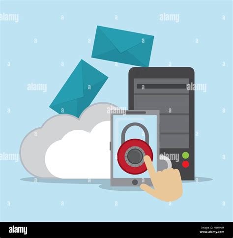 Security Data And Cyber System Design Stock Vector Image And Art Alamy