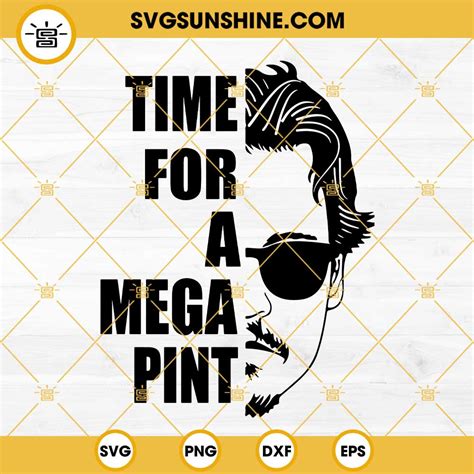 Time For A Mega Pint Svg Johnny Depp Svg Justice For Johnny Depp Svg Mega Pint Svg Png Dxf