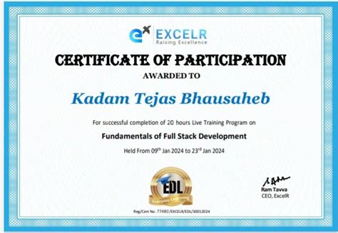 Tejas Kadam On Linkedin Fullstackdeveloper Alwayslearning Fullstackjourney Codingmilestone