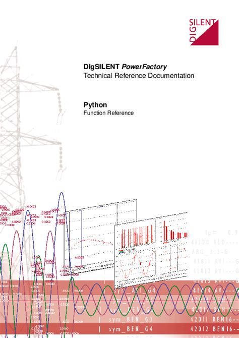 Pdf Digsilent Powerfactory Technical Reference Documentation Python Function Reference