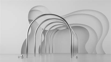 Premium Photo Abstract Background Primitive Geometric Shapes 3d Rendering