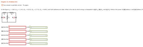 Solved Chapter 27 Problem 041 Your Answer Is Partially