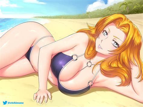 Matsumoto Rangiku Bleach Drawn By Etchimune Danbooru