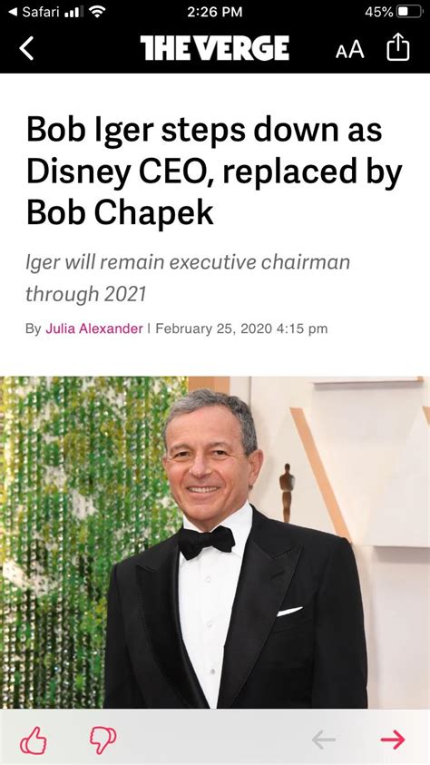 Great To See Former Msubroad Mba Alum Appointed Ceo At Disney