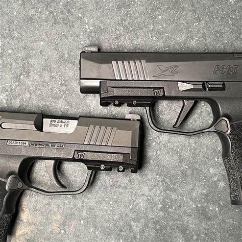 Tactical Application Rail For Sig Sauer P365 Tactical Development