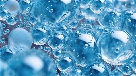 Oxygen Bubbles Emphasize The Textured Beauty Of Hyaluronic Acid Gel
