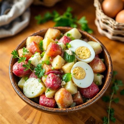 Red Skin Potato Salad The Tasty Flavors