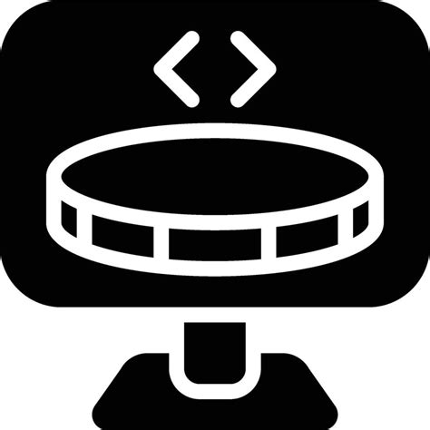 Token Tokenization Programming Glyph Solid Icon 60576588 Vector Art