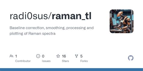 GitHub Radi Sus Raman Tl Baseline Correction Smoothing Processing And Plotting Of Raman Spectra