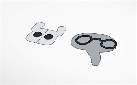3d Design Hollow Knight Heads Tinkercad